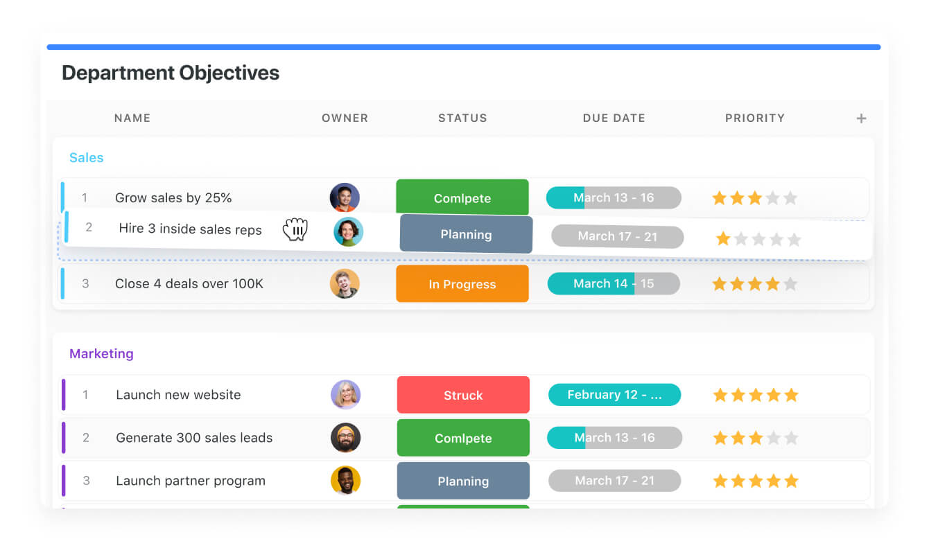 Grid View | SmartSuite | SmartSuite